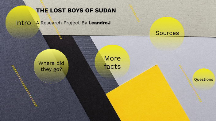 The Lost Boys Of Sudan by Leandro Jiménez on Prezi