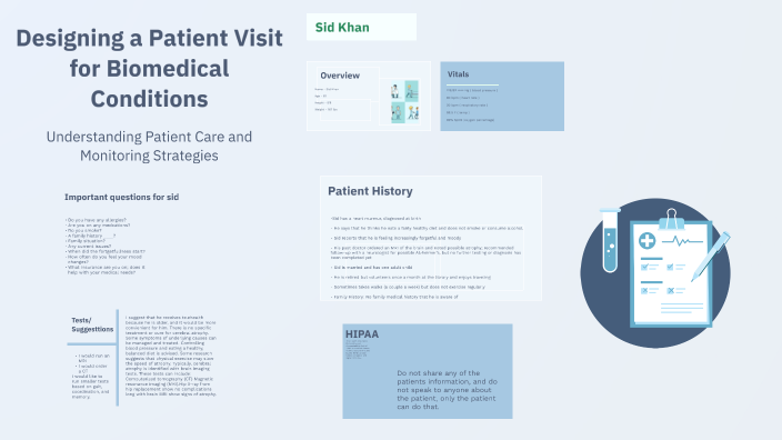 Designing a Patient Visit for Biomedical Conditions by jj box on Prezi