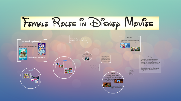 Female Roles in Disney Movies by Michelle Quintero on Prezi