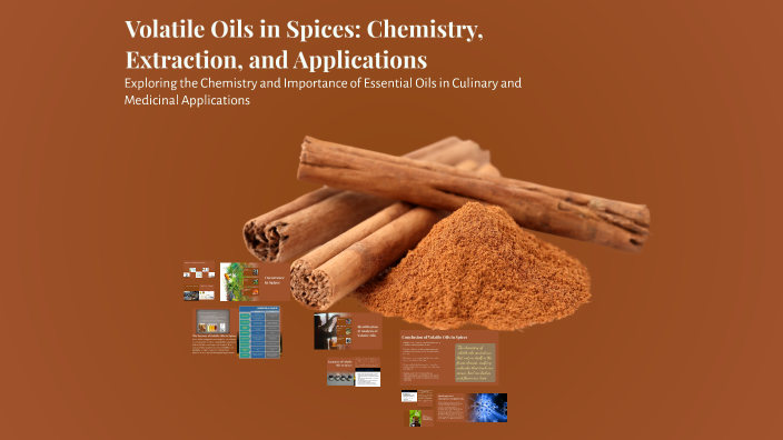Volatile Oils in Spices: Chemistry, Extraction, and Applications by ...