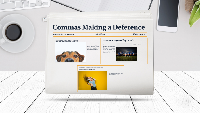 commas the real deference by cash brinkley on Prezi