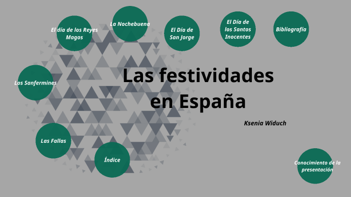 Las Festividades en España by Ksenia Widuch on Prezi