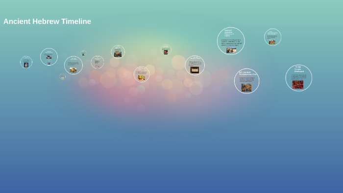 Ancient Hebrew Timeline by Vb Carleton on Prezi