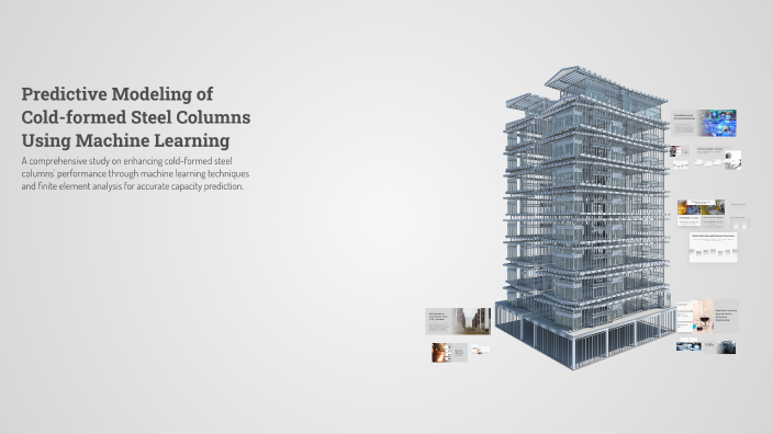 Predictive Modeling of Cold-formed Steel Columns Using Machine Learning ...