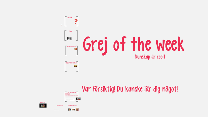Grej of the week - falukorven by Jessica Hyrefelt on Prezi