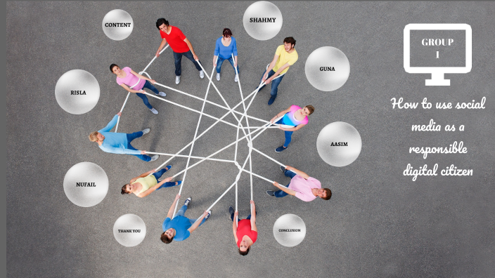 How to use social media as a responsible digital citizen by Shahmy ...