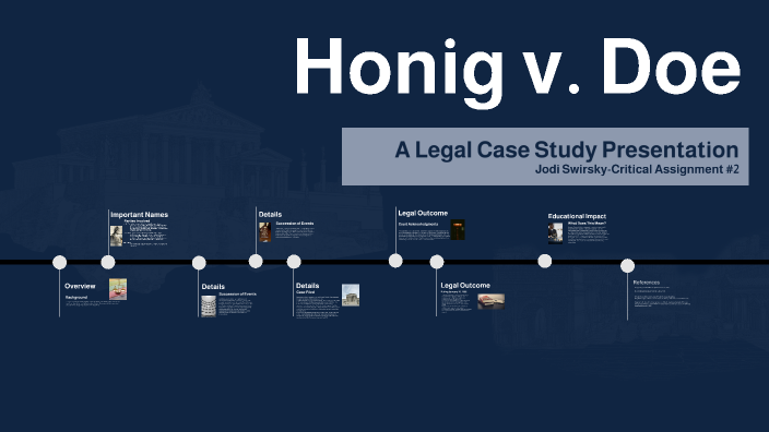 Honig v. Doe: A Legal Case Study Presentation by Jodi Swirsky on Prezi