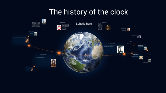 the history of the first clock by Chase Bean on Prezi