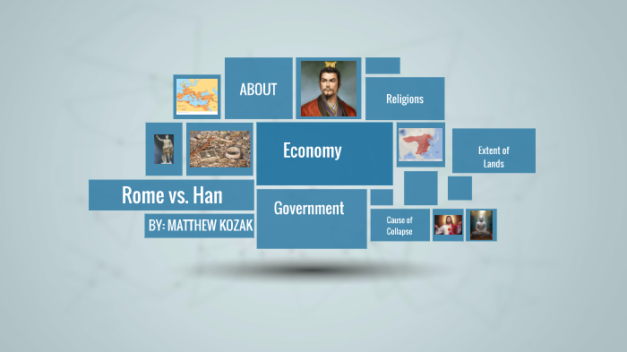 The Roman Republic/Empire vs. The Han Dynasty by Matthew Kozak on Prezi