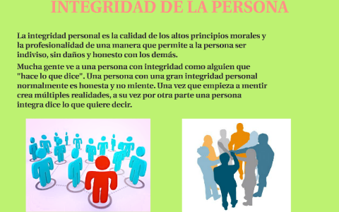 INTEGRIDAD DE LA PERSONA by Karen Lorenzo on Prezi