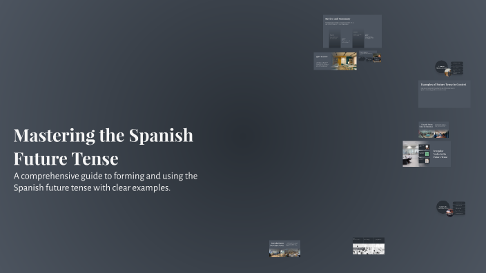 Mastering the Spanish Future Tense by harry steadman on Prezi