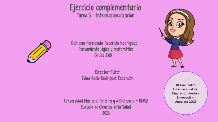 Ejercicio complementario by Dahiana Fernanda Ascencio Rodríguez on Prezi