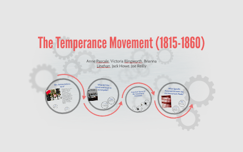 The Temperance Movement (1815-1860) by Anne Pascale on Prezi