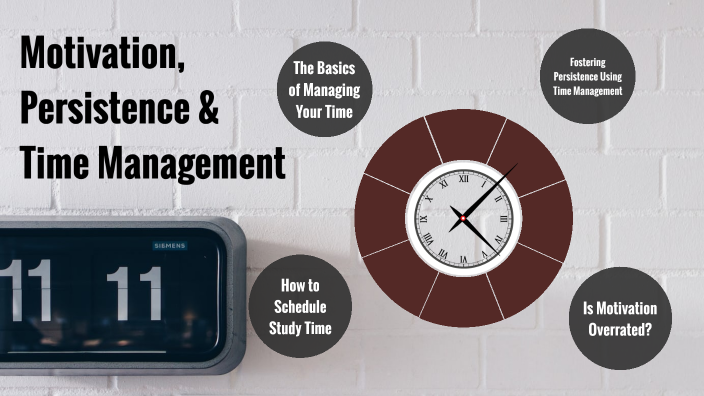 Motivation, Persistence & Time Management by Joseph Sanchez on Prezi