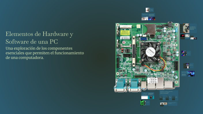 Elementos de Hardware y Software de una PC by Profr. Alfonso EPO135 on ...