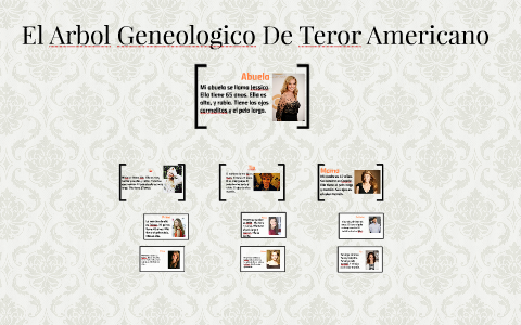 American Horror Family Tree by Roxy Paredes on Prezi