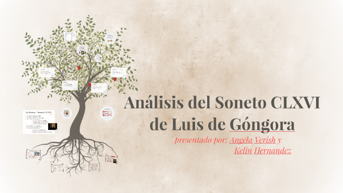 Análisis del Soneto de Luis de Góngora by Angela Verish on Prezi