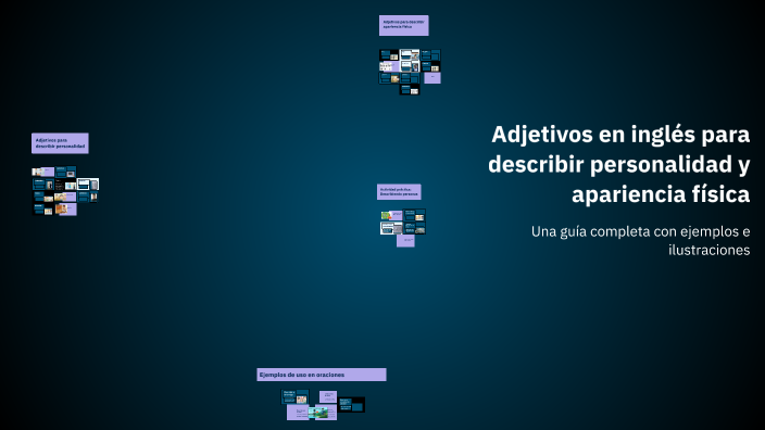 Adjetivos en inglés para describir personalidad y apariencia física by ...