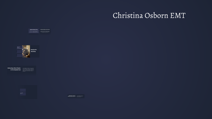 Journey of a Healthcare Mom by Christina Osborn on Prezi