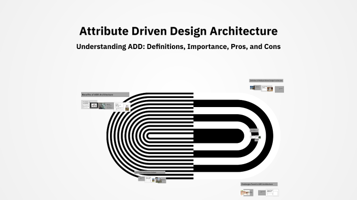 Attribute Driven Design Architecture by elham bi on Prezi