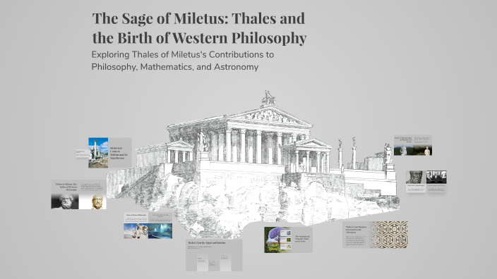 The Sage of Miletus: Thales and the Birth of Western Philosophy by ...