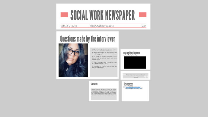 SOCIAL WORK NEWSPAPER by Faviola Molina Diaz on Prezi