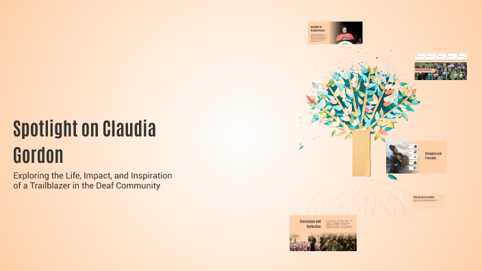 Spotlight on Claudia Gordon by Sammi Wellman on Prezi