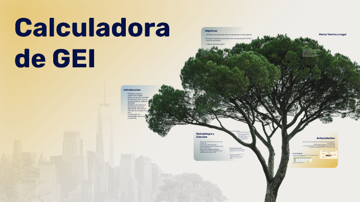Calculadora de GEI by Alexis Blackhall on Prezi