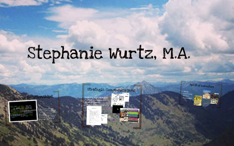 Portfolio by Stephanie Wurtz on Prezi