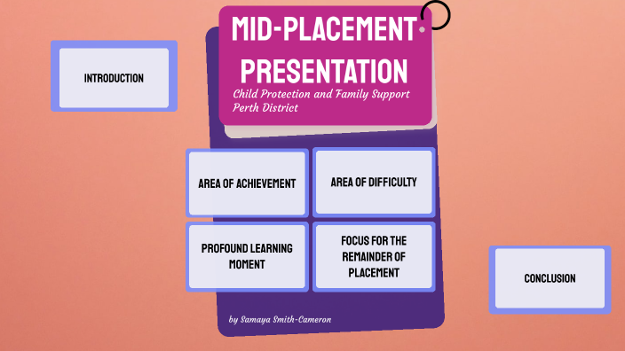 Mid-Placement presentation by Samaya Smith-Cameron on Prezi