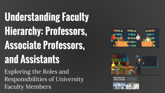 Understanding Faculty Hierarchy: Professors, Associate Professors, and ...