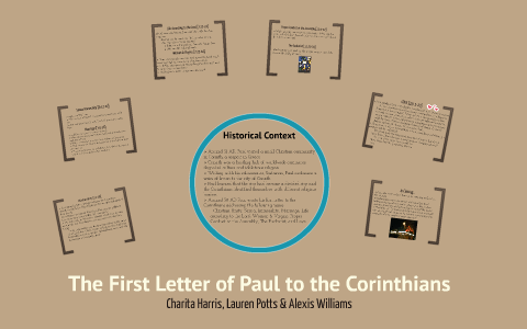 The First Letter of Paul to the Corinthians Prezi by Alexis Williams on ...