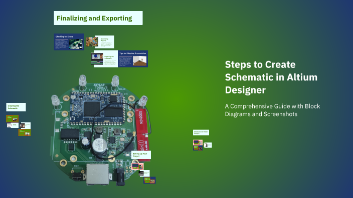 Steps to Create Schematic in Altium Designer by Komma Sampreethi on Prezi