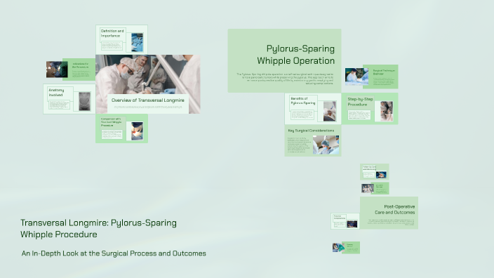 Transversal Longmire: Pylorus-Sparing Whipple Procedure by Eva Sturies ...