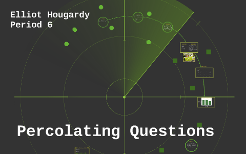Percolating Questions by Elliot Hougardy on Prezi