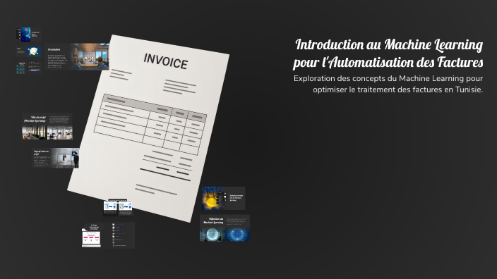 Introduction au Machine Learning pour l'Automatisation des Factures by ...
