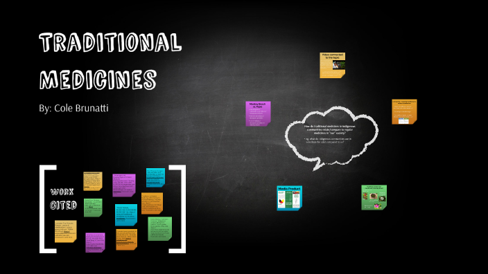 Traditional Medecine's - English Culminating - Cole Brunatti by cole ...