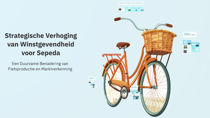 Strategische Verhoging van Winstgevendheid voor Sepeda by Caitlin van ...
