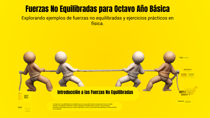 Fuerzas No Equilibradas para Octavo Año Básica by Freddy Fernando ...