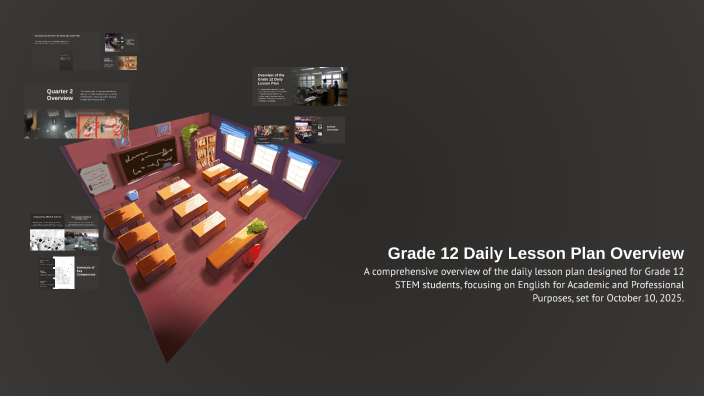 Grade 12 Daily Lesson Plan Overview by Rhoi Siploc on Prezi