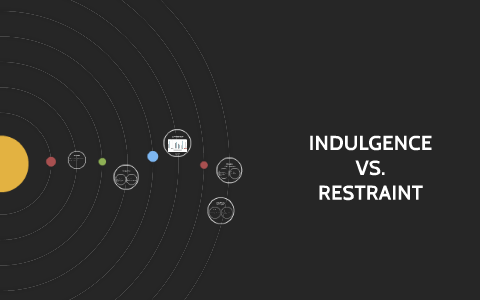INDULGENCE vs. RESTRAINT by Nicolas Ni on Prezi