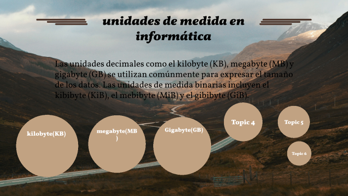 unidades de medida en informática by Fabricio N. Ramos on Prezi