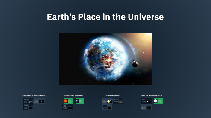 Earth's Place in the Universe by Christine Yost on Prezi