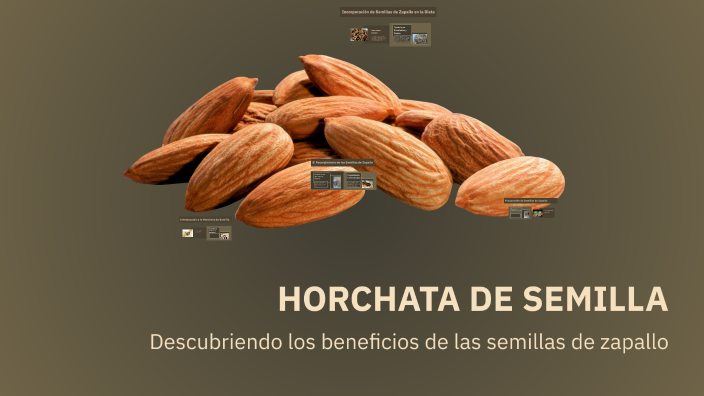 HORCHATA DE SEMILLA by Deivison Miranda on Prezi