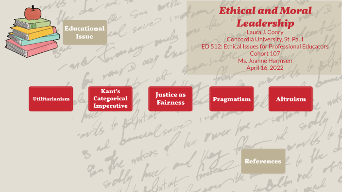 Ethical and Moral Leadership by Laura Conry on Prezi