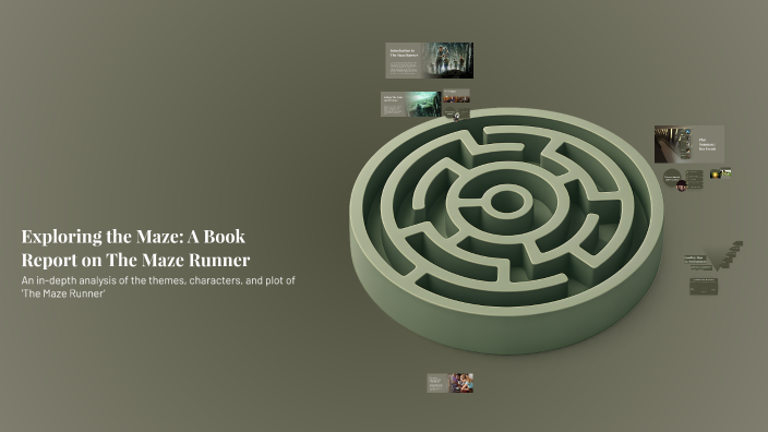Exploring the Maze: A Book Report on The Maze Runner by Mandi Deterding ...