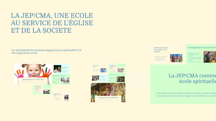 LA JEP/CMA, UNE ECOLE AU SERVICE DE L'ÉGLISE ET DE LA SOCIETE by ...