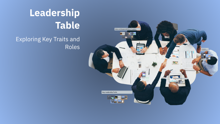 Leadership Table by Claire Cassedy on Prezi