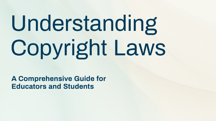 Understanding Copyright Laws by Alphonso Lewis on Prezi
