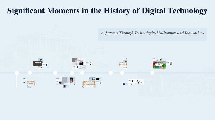 Significant Moments in the History of Digital Technology by Selase Gowu ...